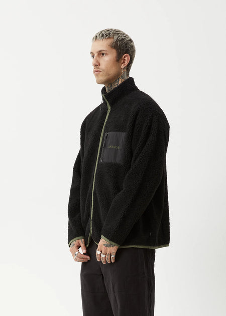 Afends Arctic Fleece Zip Jacket – ESS Board Store
