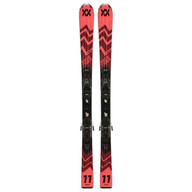 Volkl 2026 Racetiger JR Red Vmotion Ski Package – ESS Board Store